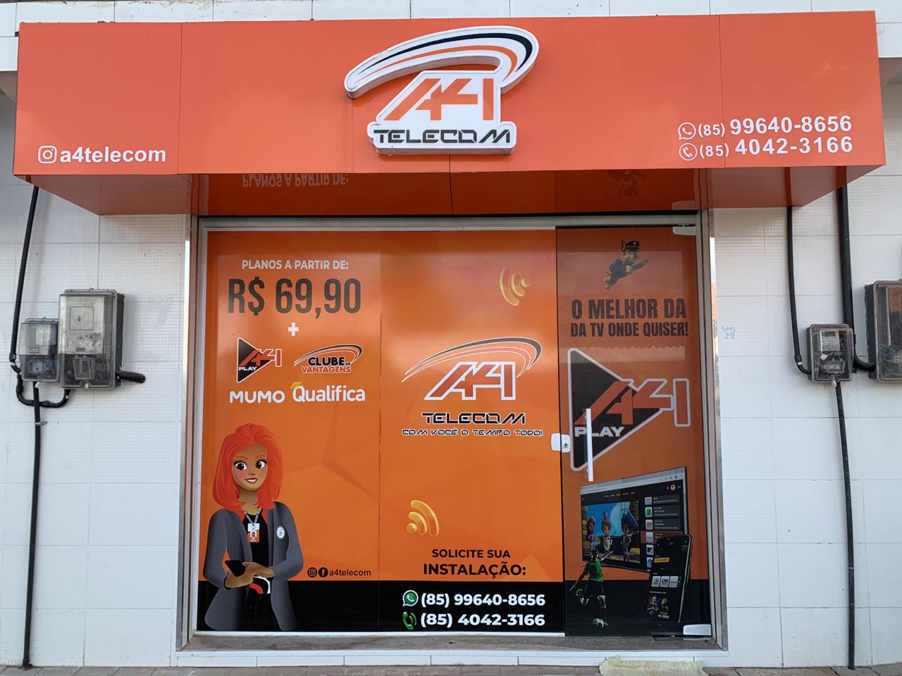 NOSSAS LOJAS A4 TELECOM