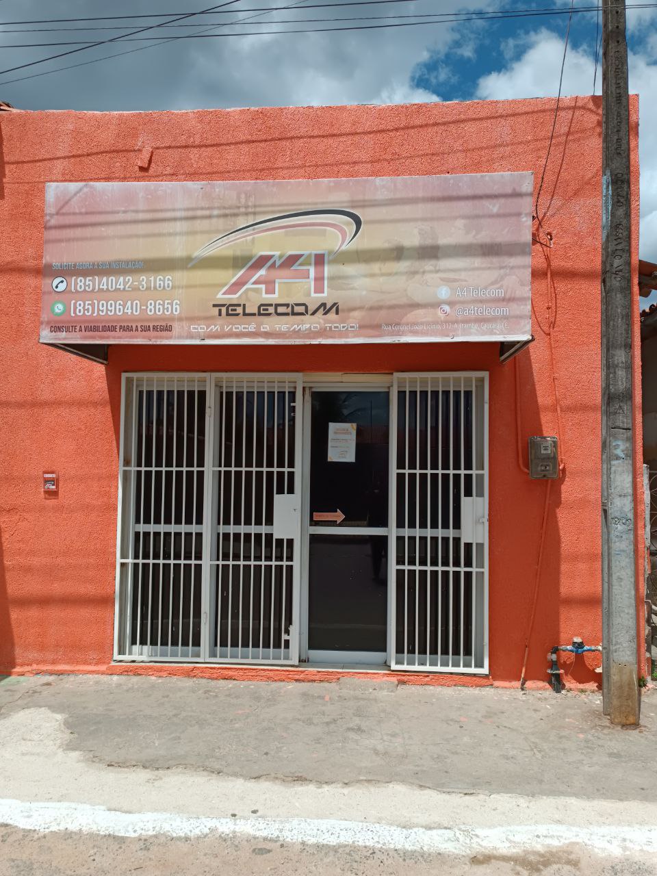 NOSSAS LOJAS A4 TELECOM